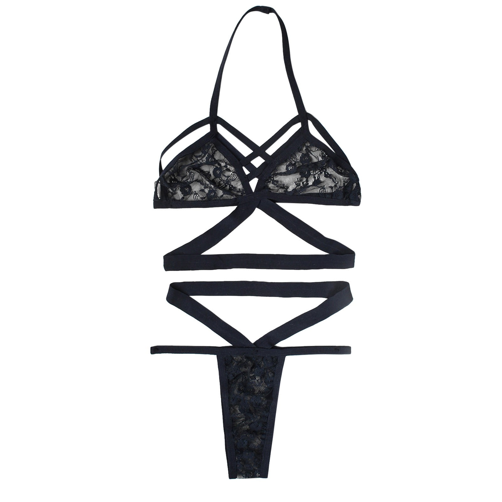 Ytianh Lingerie For Women Sexy Plus Size Women Sexy Lingerie Set Lace