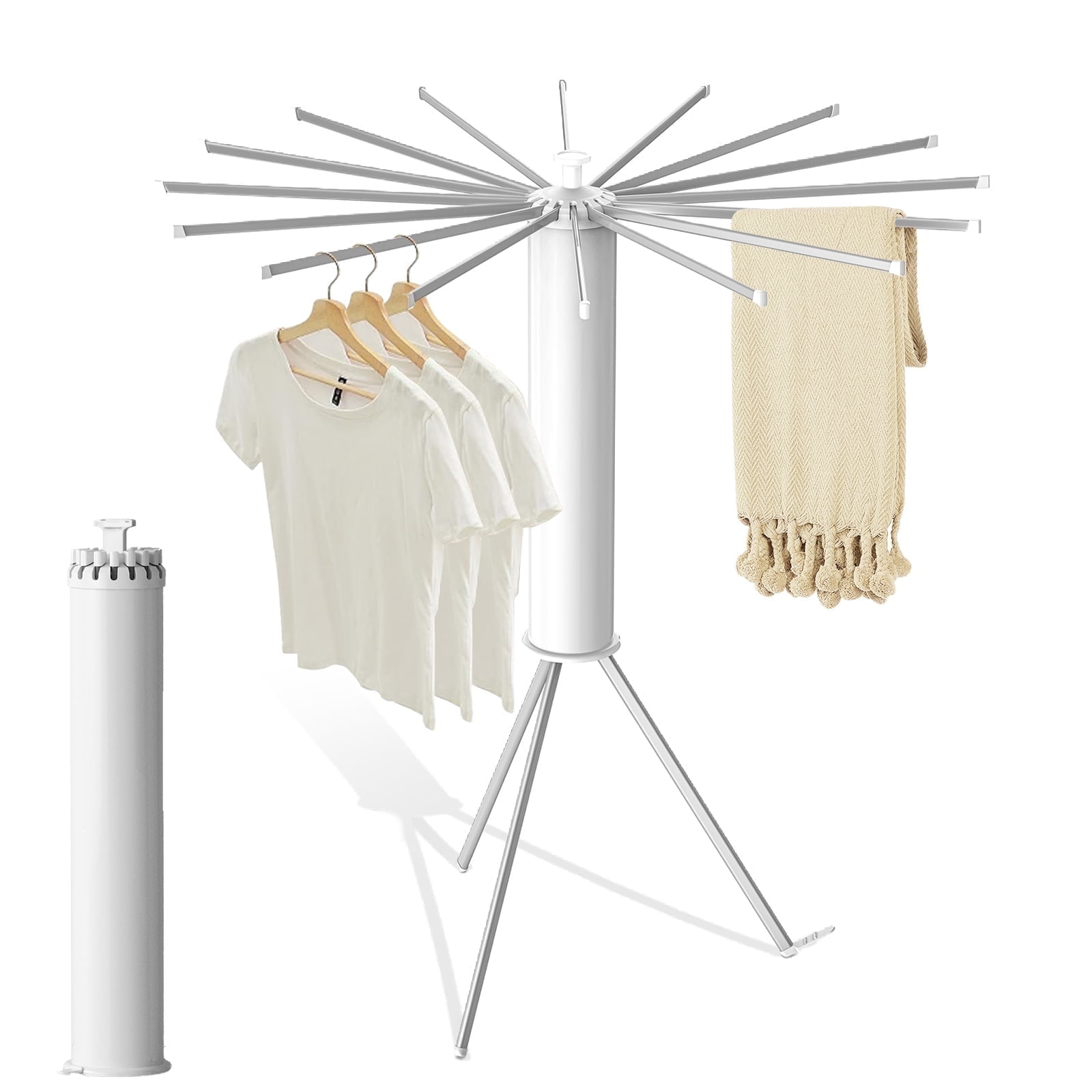 YTKUS Foldable Clothes Drying Rack, Portable Drying Rack , 1 Pack ...