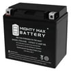 YTX12-BS Power Sports 12V 12AH Battery Replaces 12-BS ETX12 GTX12-BS ...