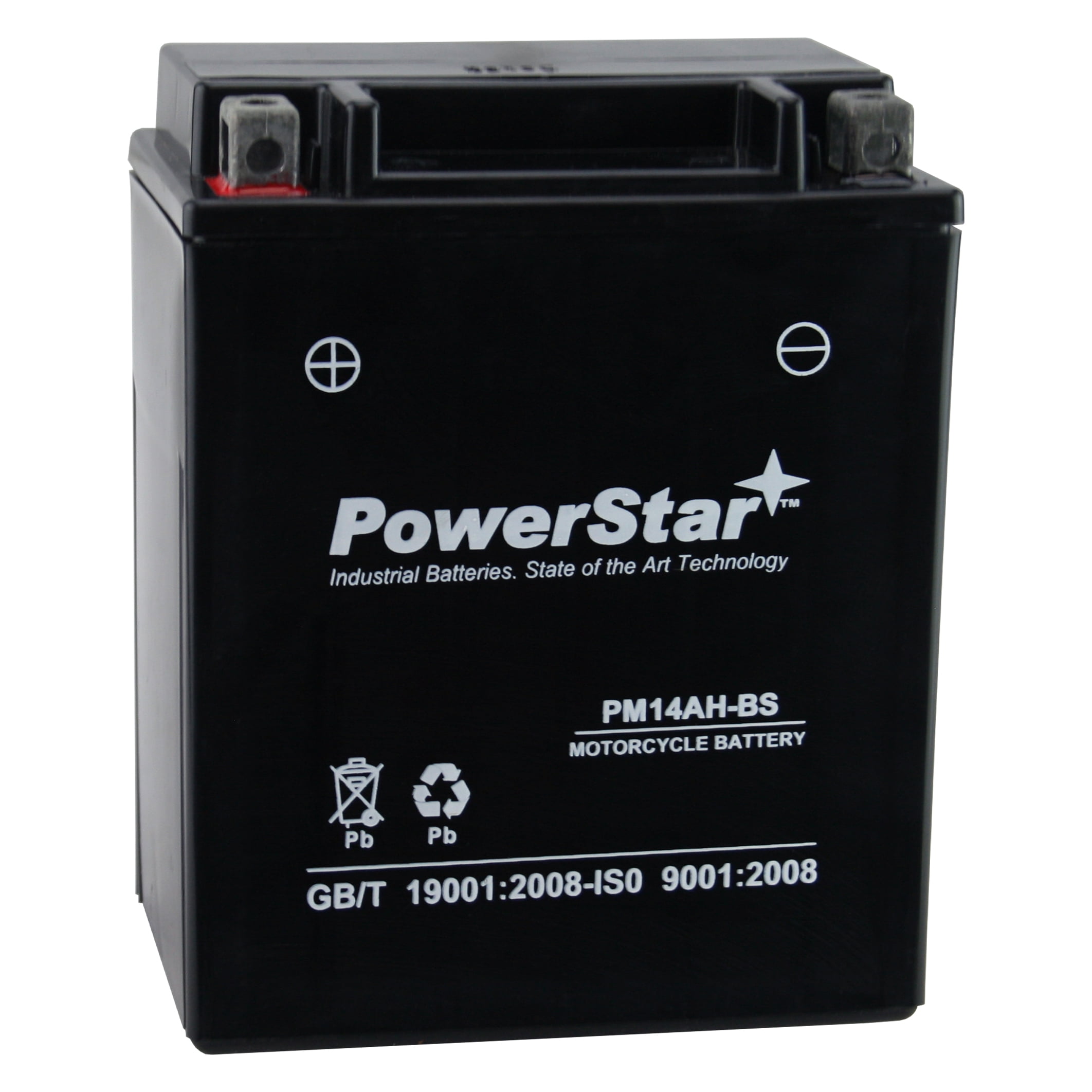 PowerStar AGM 2 Volt Automotive Battery, 14AH, 210 CCA, Top Post ...