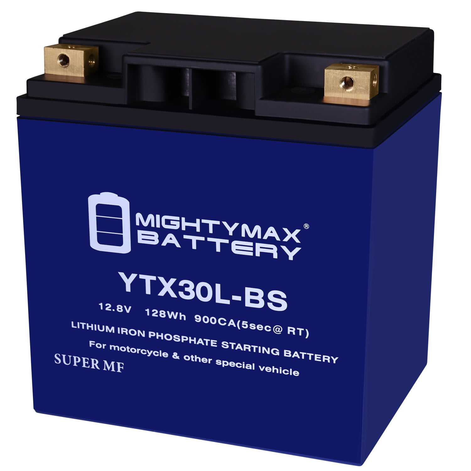 YTX30L-BS Lithium Replacement Battery compatible with Harley Davidson ...