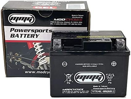 YTX4L-BS Gel Cell High Performance sealed Battery, ATV TaoTao Cheetah ...