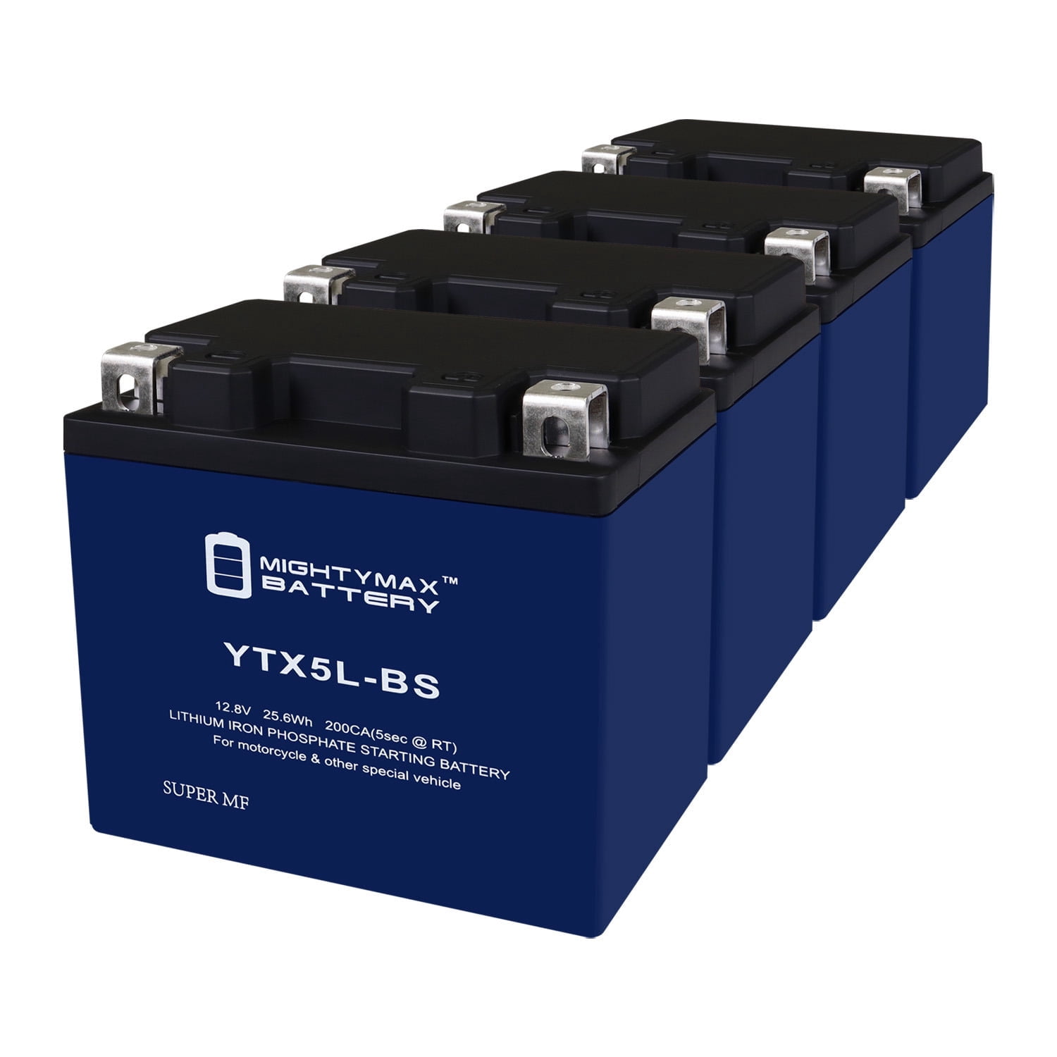YTX5L-BS Lithium Replacement Battery Compatible with KTM 450 520 525 XC ...