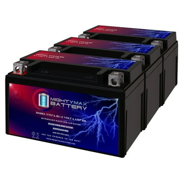 YTX7A-BS Battery Replacement for Power-Sonic PTX7A-BS - Walmart.com