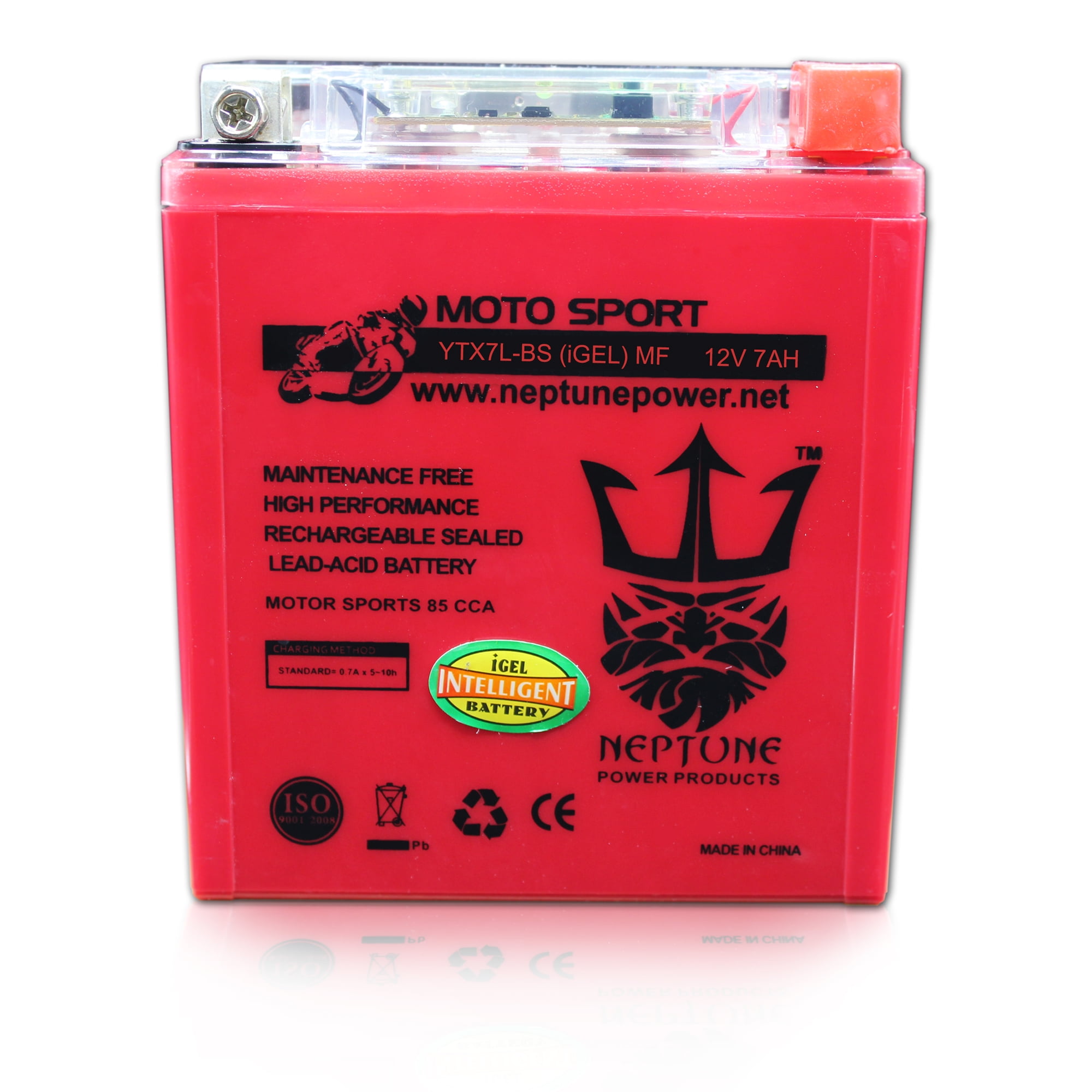 YTX7L-BS GEL Battery High Performance & Longer Lasting - Replacement ...