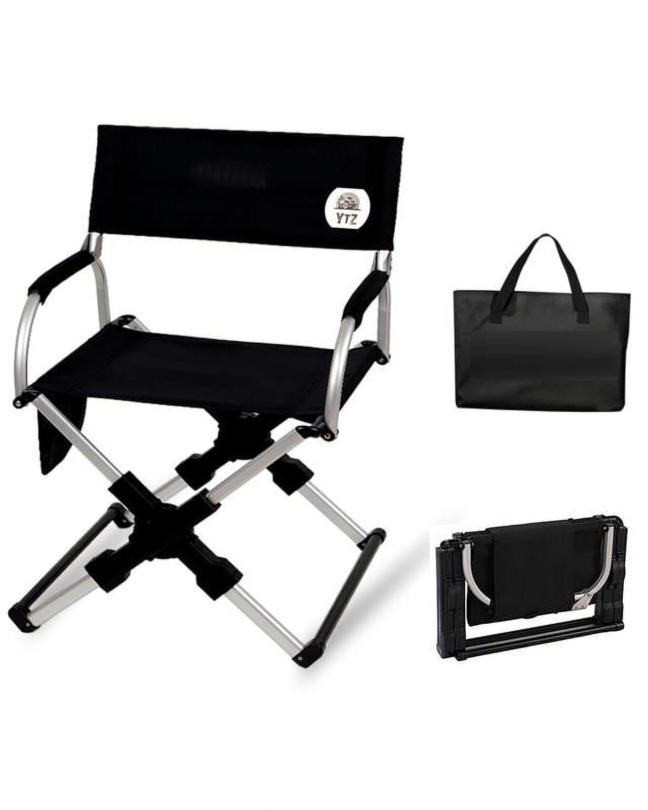 YTZ Outdoor Portable Folding Director's Chair with Carry Bag for ...