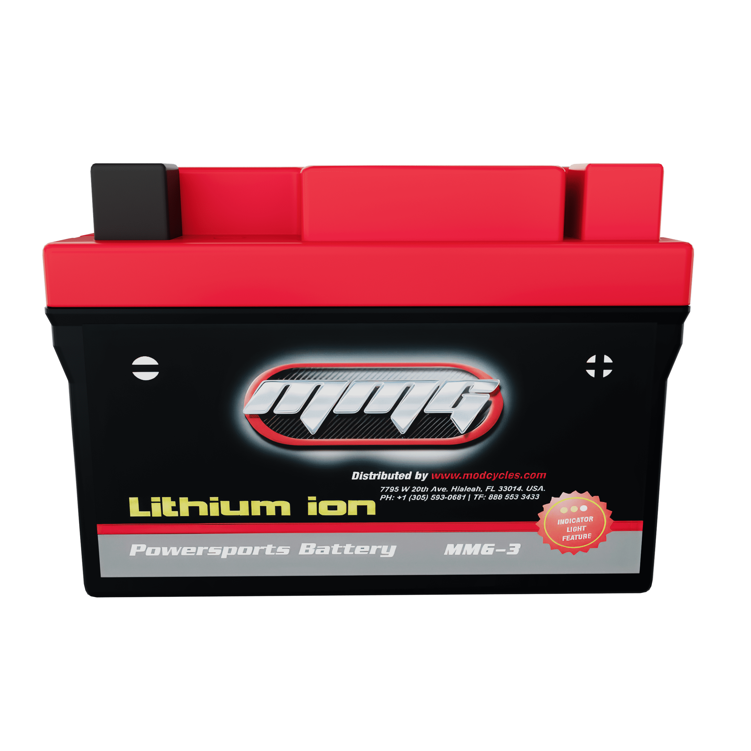 YTZ8V Lithium Ion Sealed Powersports Battery 12V 150CCA (MMG3 ...