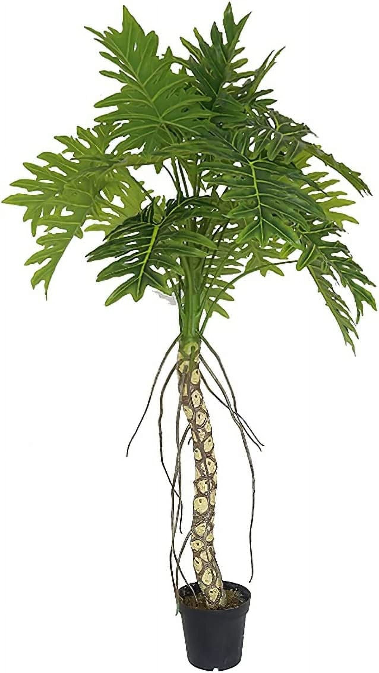 YU Gorgeous 7' Tropical Philo Palm Artificial Tree Plant, Nursery ...
