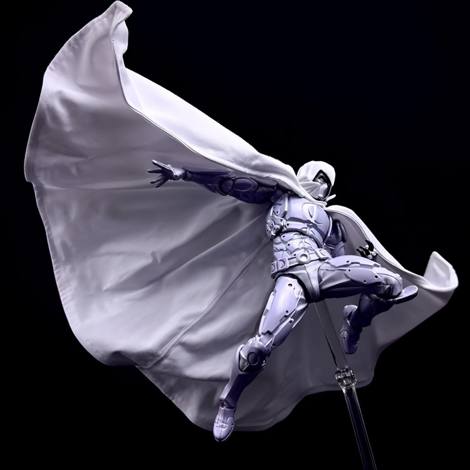YUANGUI Collectible Moon Knight Action Figure Toy Plush Moon Knight ...