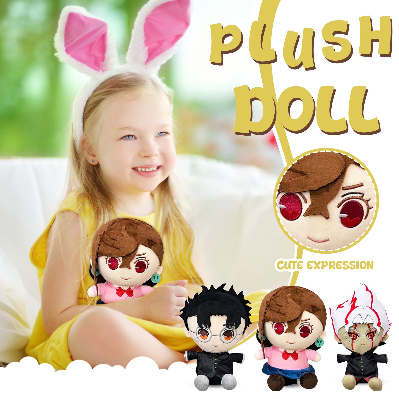 YUANGUI Dandadan Plush, Dandadan, Dandadan Plushies, Dandadan Figures ...