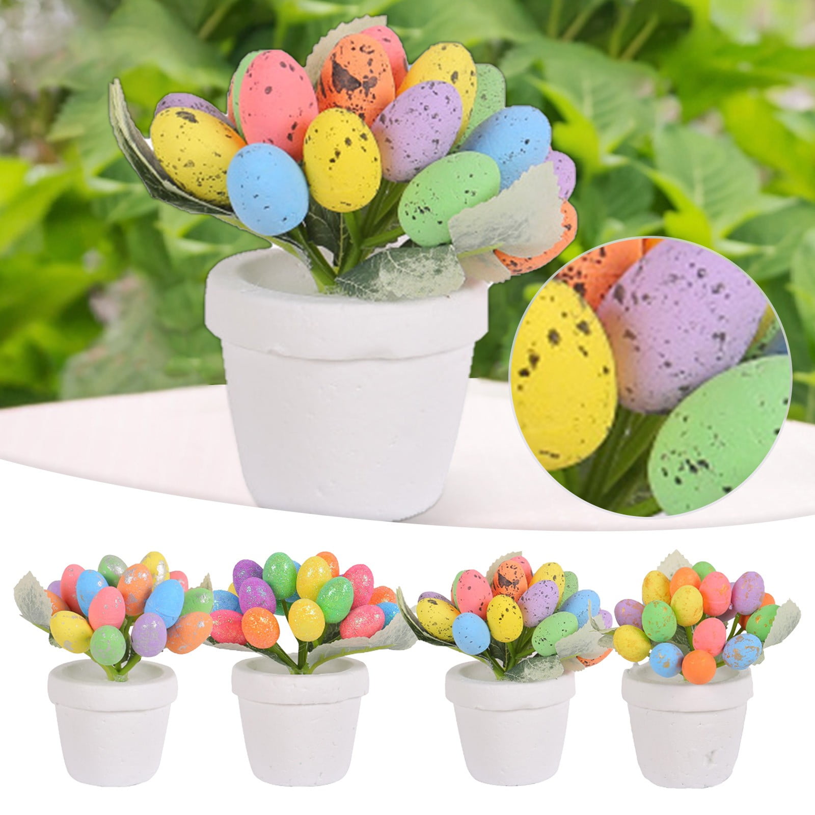 YUANGUI Easter Table Decorations, Easter Party Decorations, Easter ...