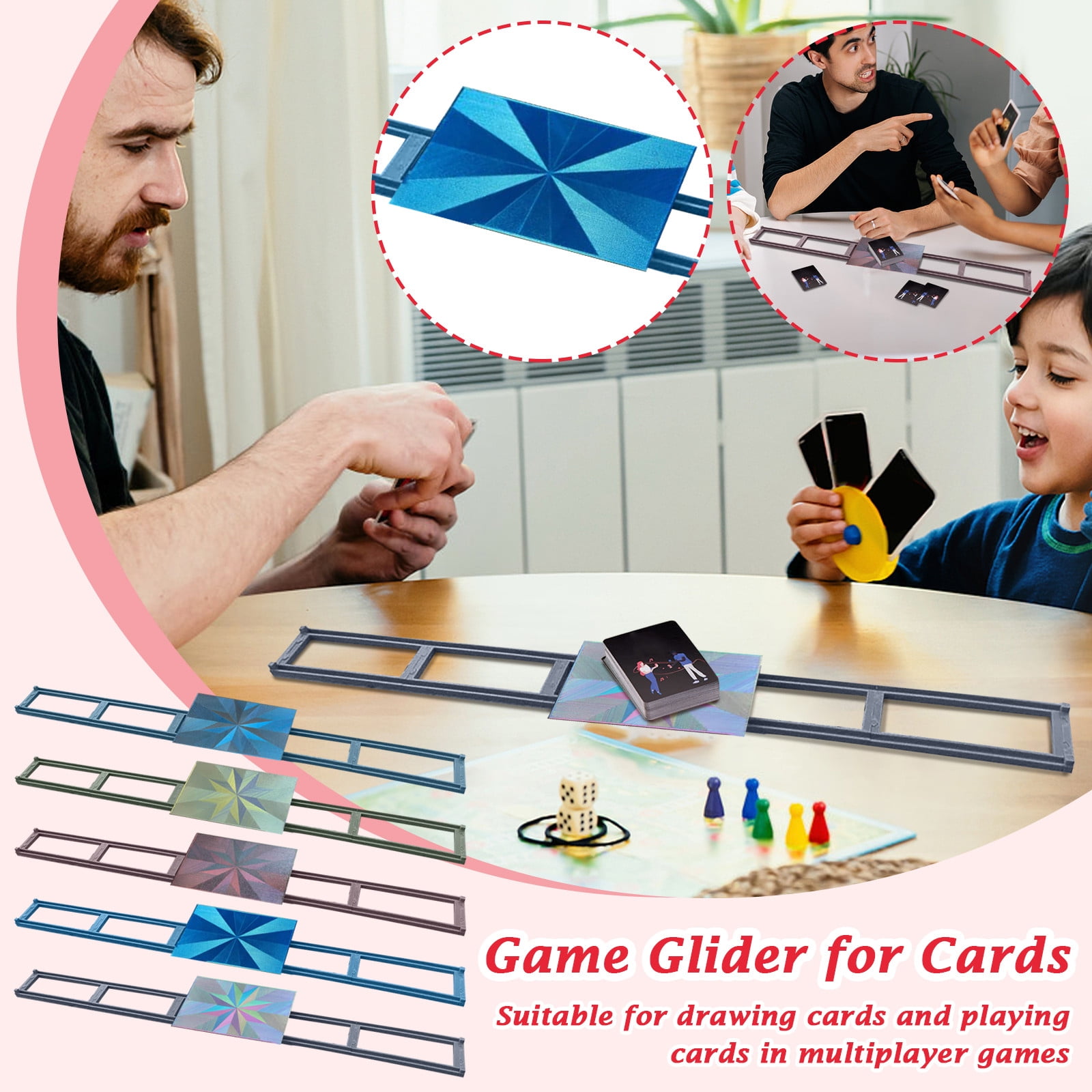 YUANGUI Game Glider for Cards, The Game Glider Multi Color Slider ...