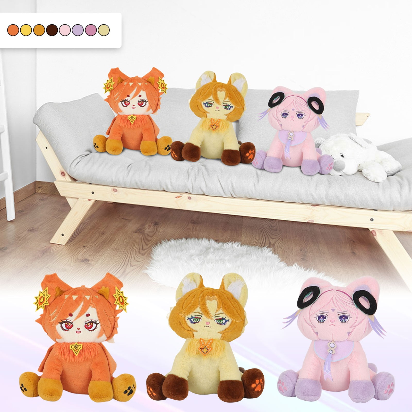 YUANGUI Genshin Impact, Stuffed Animals, Anime Plush, Plush Toy, Anime ...