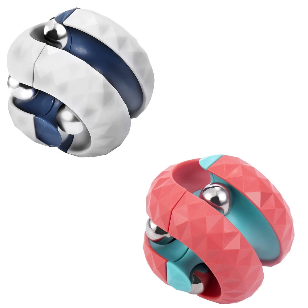 YUANGUI Orbit Ball Toy, Fidget Cubes Top Spinning Toy, as Stress Relief ...