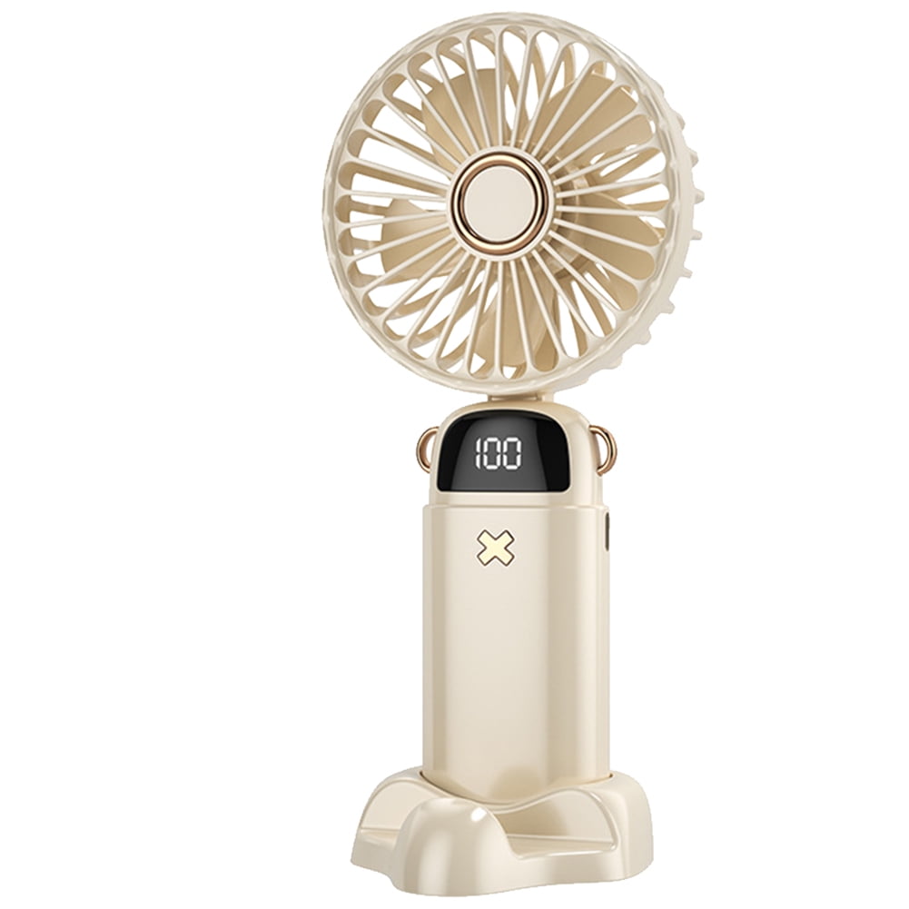 YUANHUILI Desktop Table Cooling Fan Quiet Operation Rechargeable Breeze ...