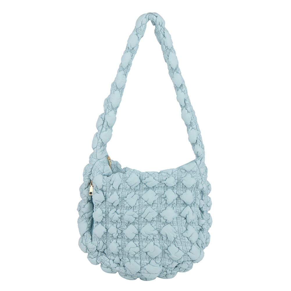 YUANHUILI Women Cloud Bag Casual Quilted Nylon Large Capacity Crossbody ...