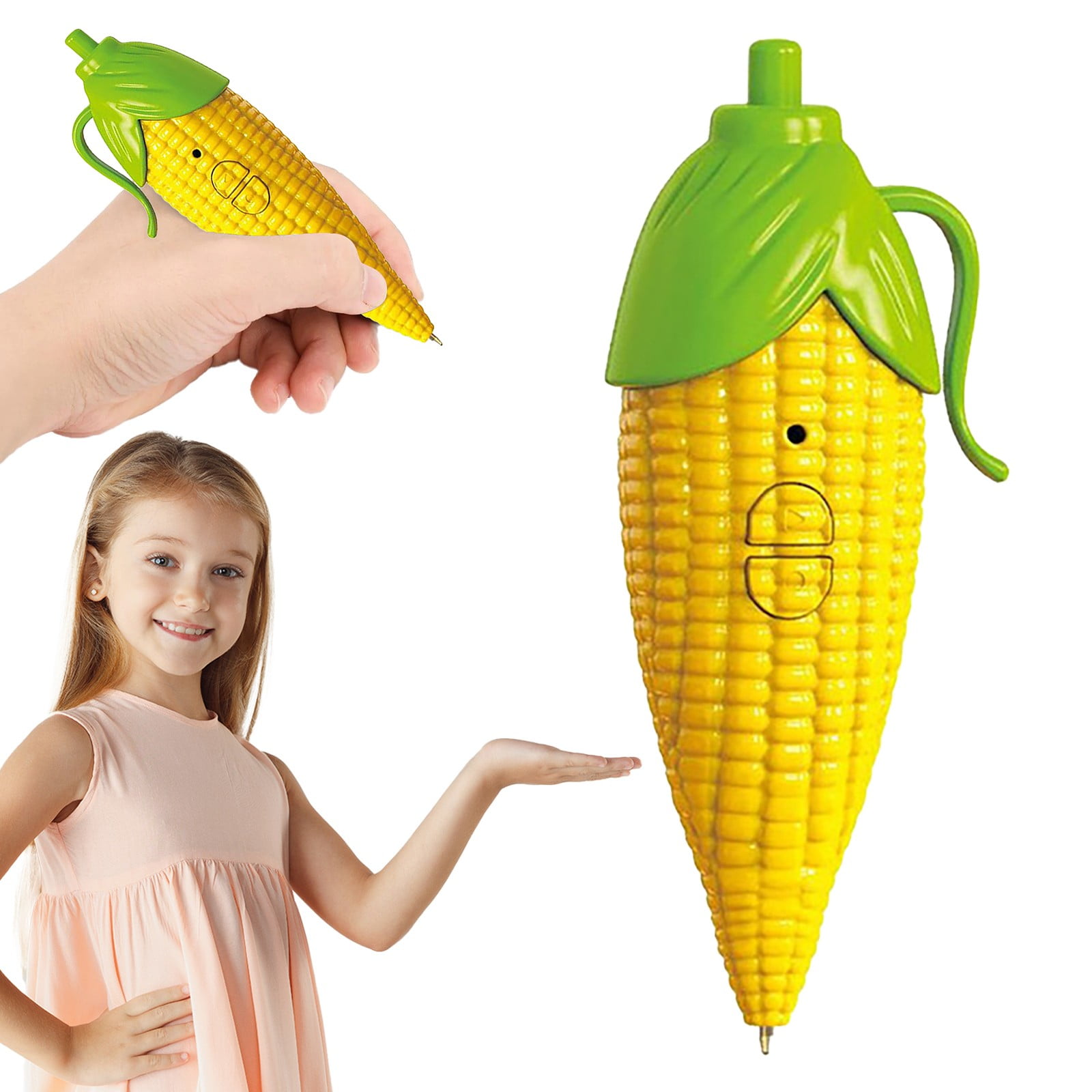 YUANSENF Children's Carrots Eggplant Corn Record Pen Toys Also As Cute ...