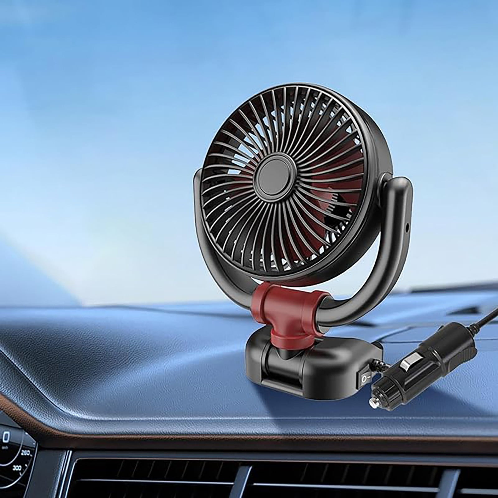 YUANZI Car Mounted Fan Large Truck Small Van Single Head Vehicle ...
