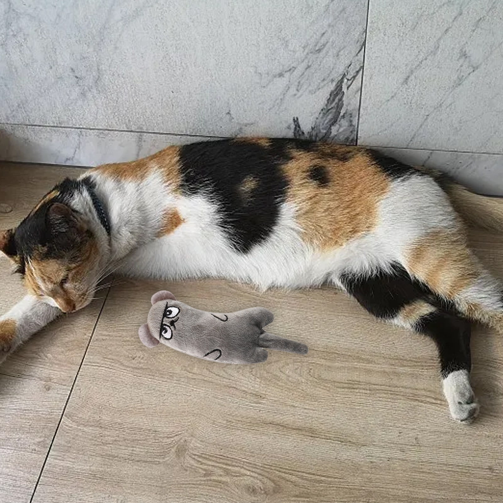 YUANZI Catnip Toy Cats Mouse Plush Cat Toys Cute Kitten Mice Filled ...