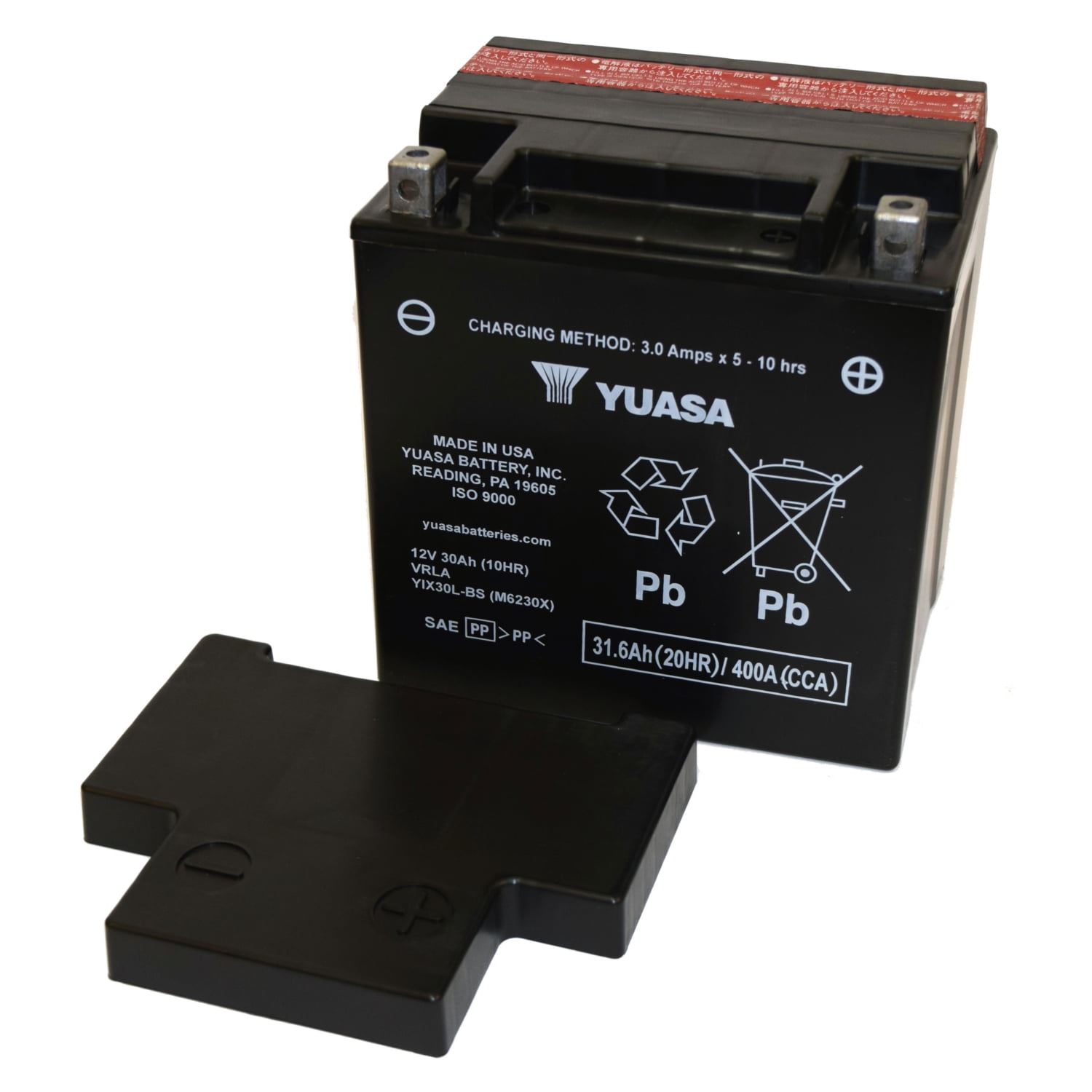 YUASA AGM Battery #038135 - Walmart.com