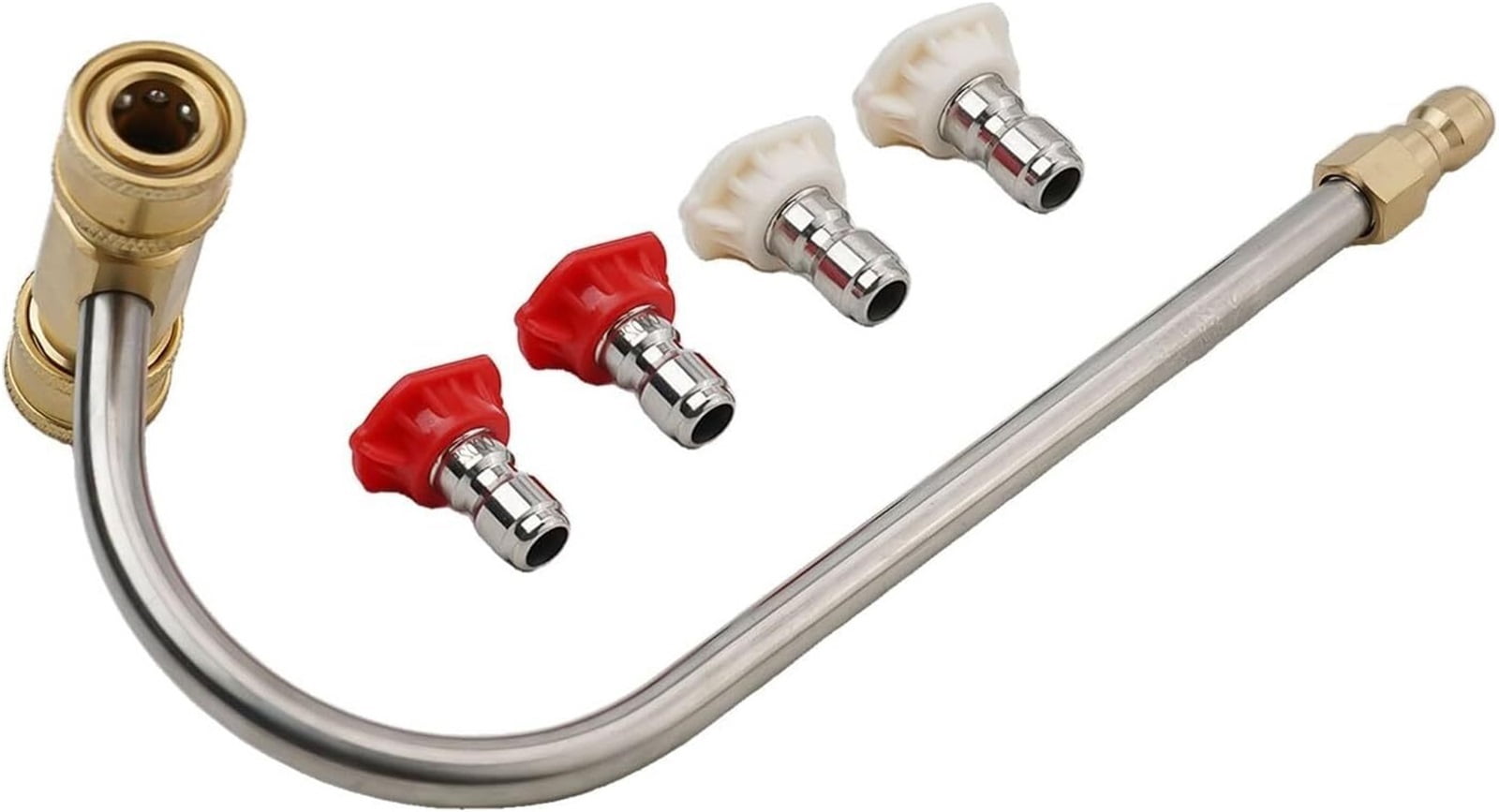YUASDGCK Pressure Washer Extension Wand, Gutter Cleaner Attachment ...
