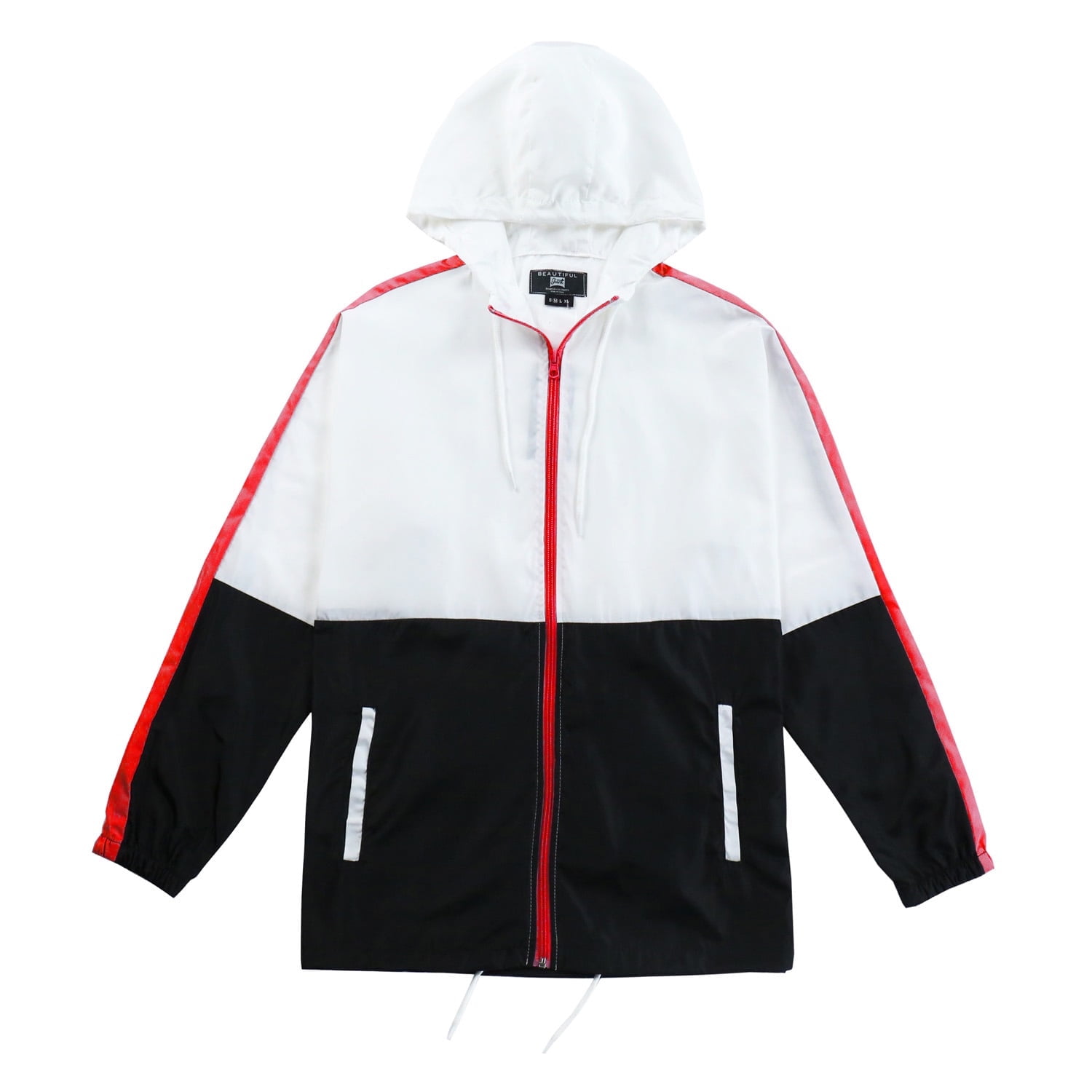 YUBIKWETE Men's Full Zip Lightweight Windbreaker Jacket, Sizes S-3XL ...