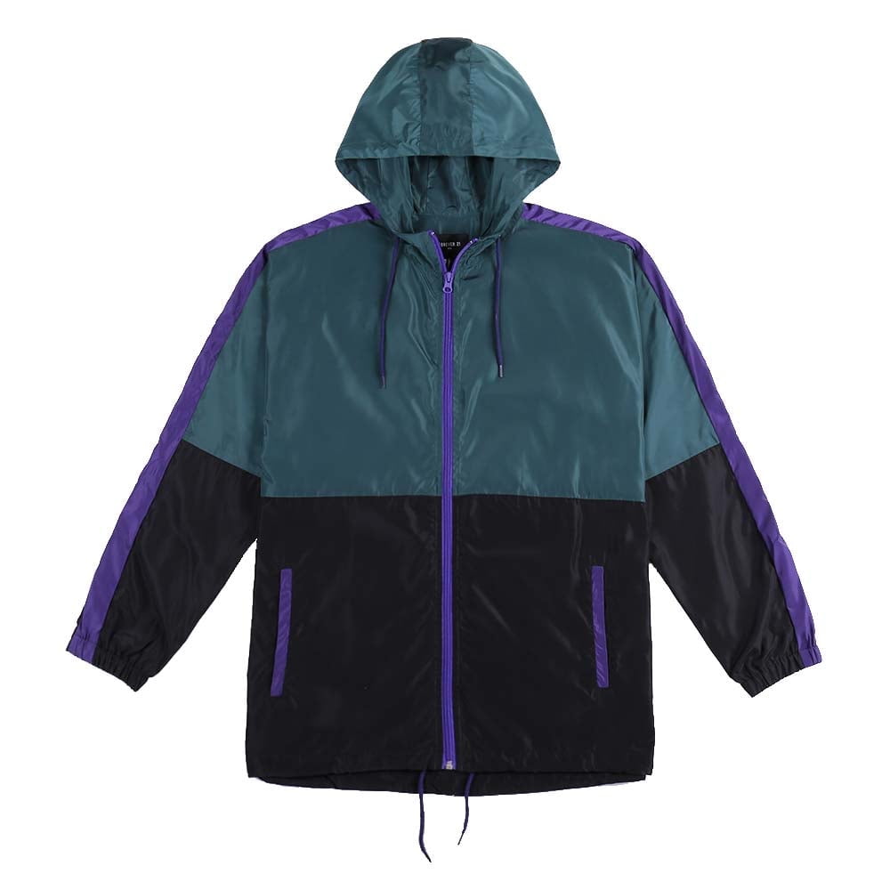 YUBIKWETE Men's Full Zip Lightweight Windbreaker Jacket, Sizes S-3XL ...