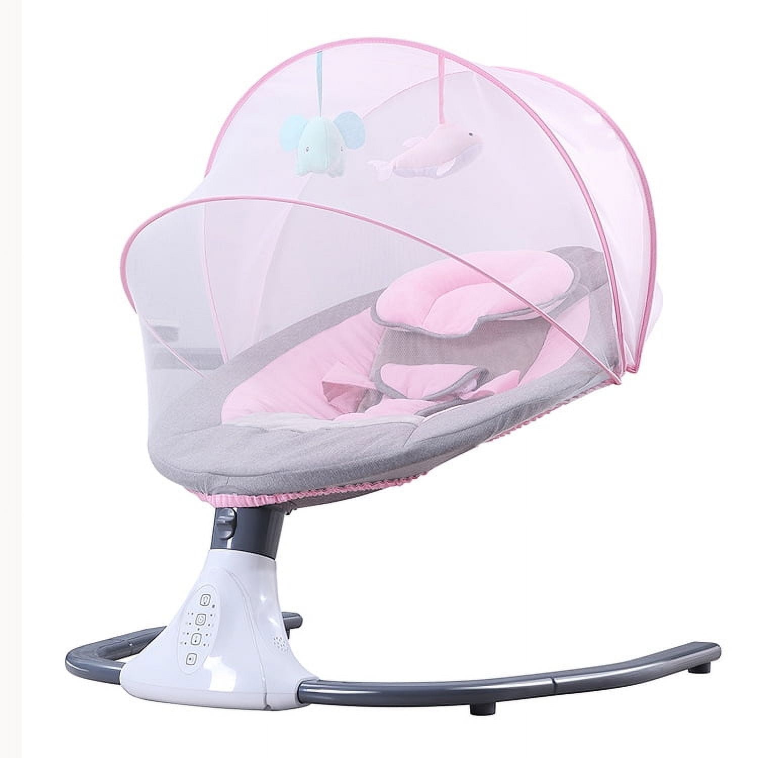 YUCHANG Baby Bouncer and Rocker Chair,Electric Baby Swingwith USB,With ...