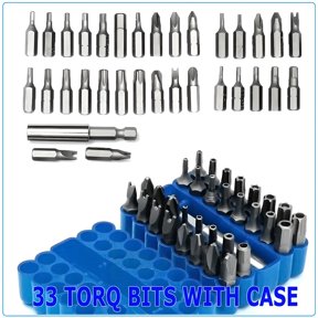 Tonsiki torx Bit Set with 1/4 inch Magnetic Screwdriver Bit Driver ...