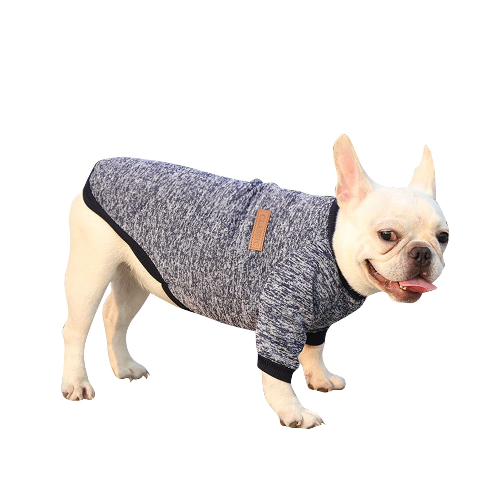 YUEHAO Dog Sweaters for Small Dogs Pet Dog Puppy Classic Sweater Fleece Sweater Clothes Warm ...