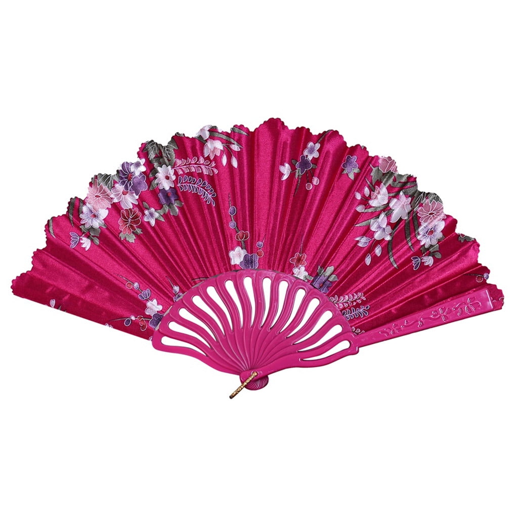 YUEHAO Fans Clearance Best Chinese Style Dance Wedding Party Lace Silk ...