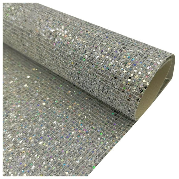 Silver Vinyl Fabric
