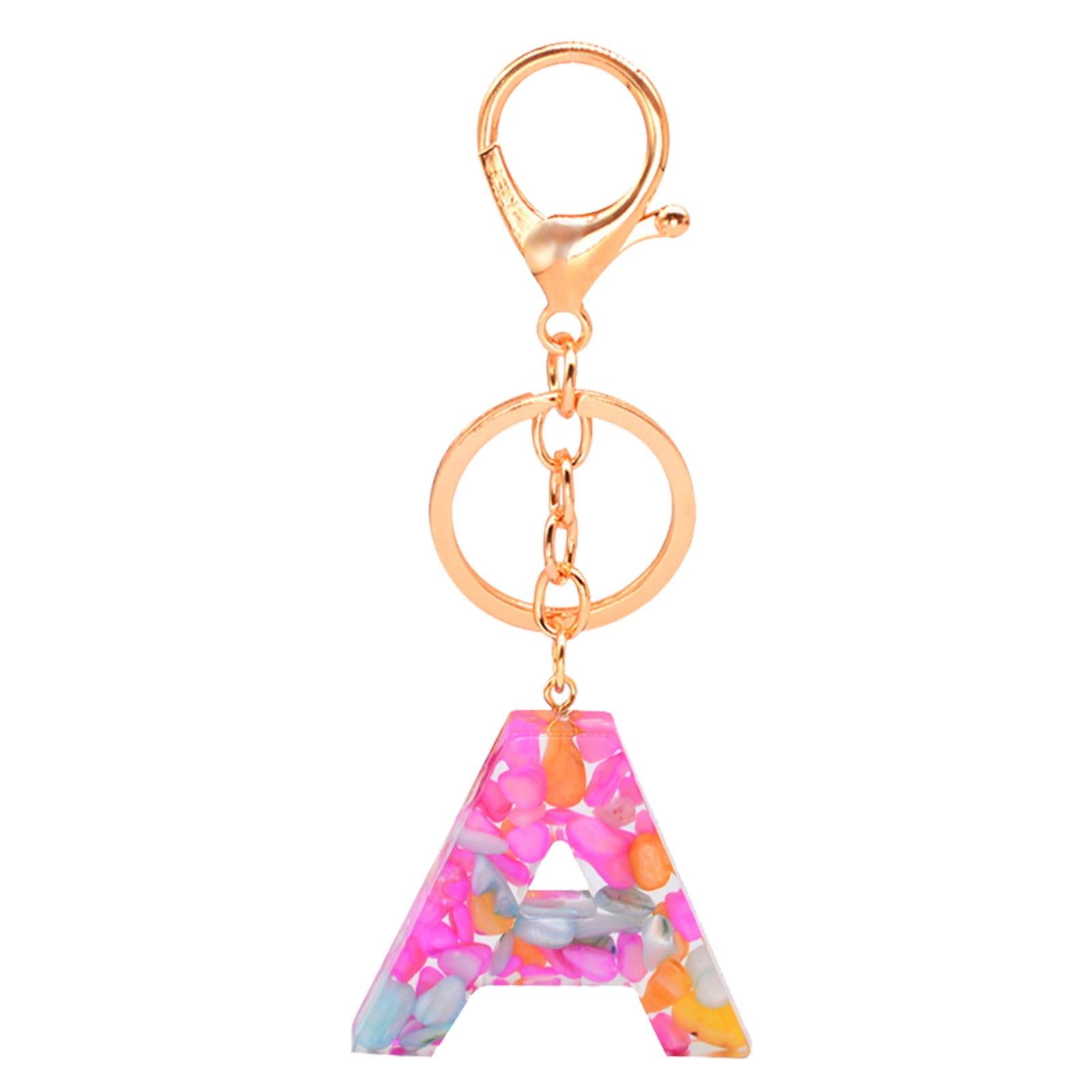 YUEHAO Keychains Personalized Resin Translucent Keychain Creative ...