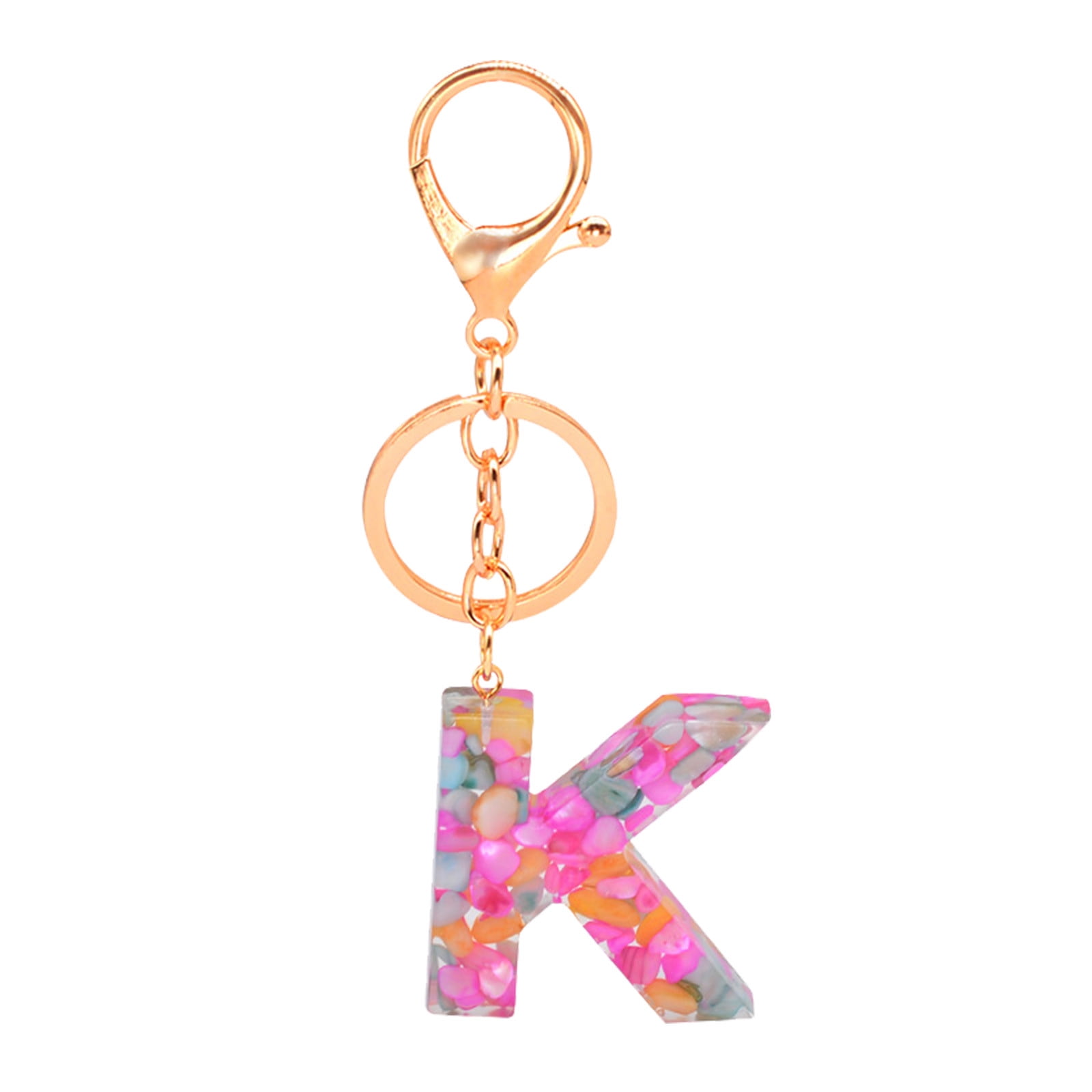 YUEHAO Keychains Personalized Resin Translucent Keychain Creative ...