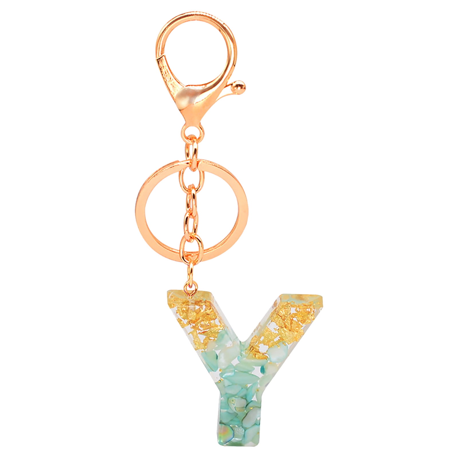 YUEHAO Keychains Personalized Resin Translucent Keychain Creative ...