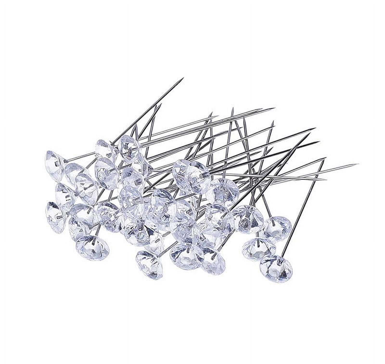YUEHAO Screwdriver 100Pcs Diamante Corsage Pins Diamond Pearl Needle ...