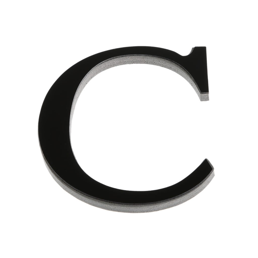 YUEHAO Wall Stickers Clearance 26 Letters Diy 3D Mirror Acrylic Wall Sticker Decals Home Decor ...