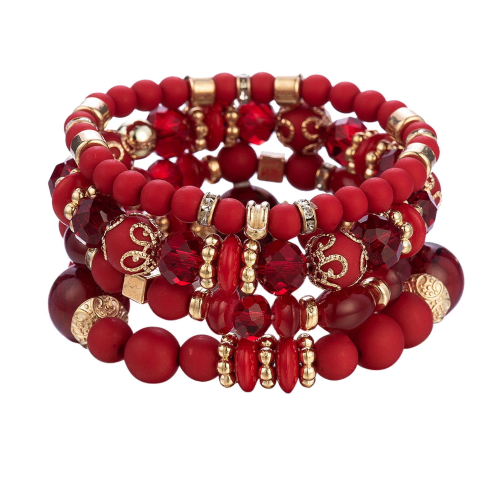 YUEHAO accessories Bracelets Stackable Bead Bracelets Ladies Mens ...