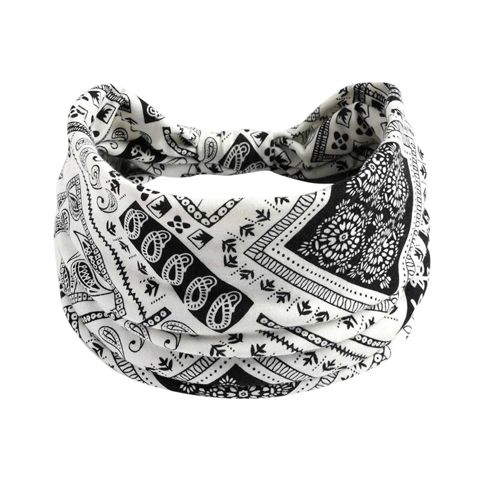 YUEHAO accessories Women Elastic Headband Hair Headband Ladies Yoga Hijab Exercise Wicking ...