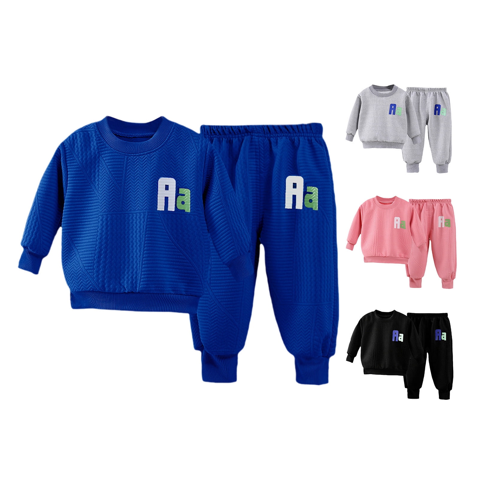 YUEHUA Baby Fall Outfits for Girl Boy Long Sleeve Hoodie Top and Long ...