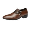 YUEHUA Fashion Closed Pointed Toe Oxford Dress Shoes Men's Tuxedo ...