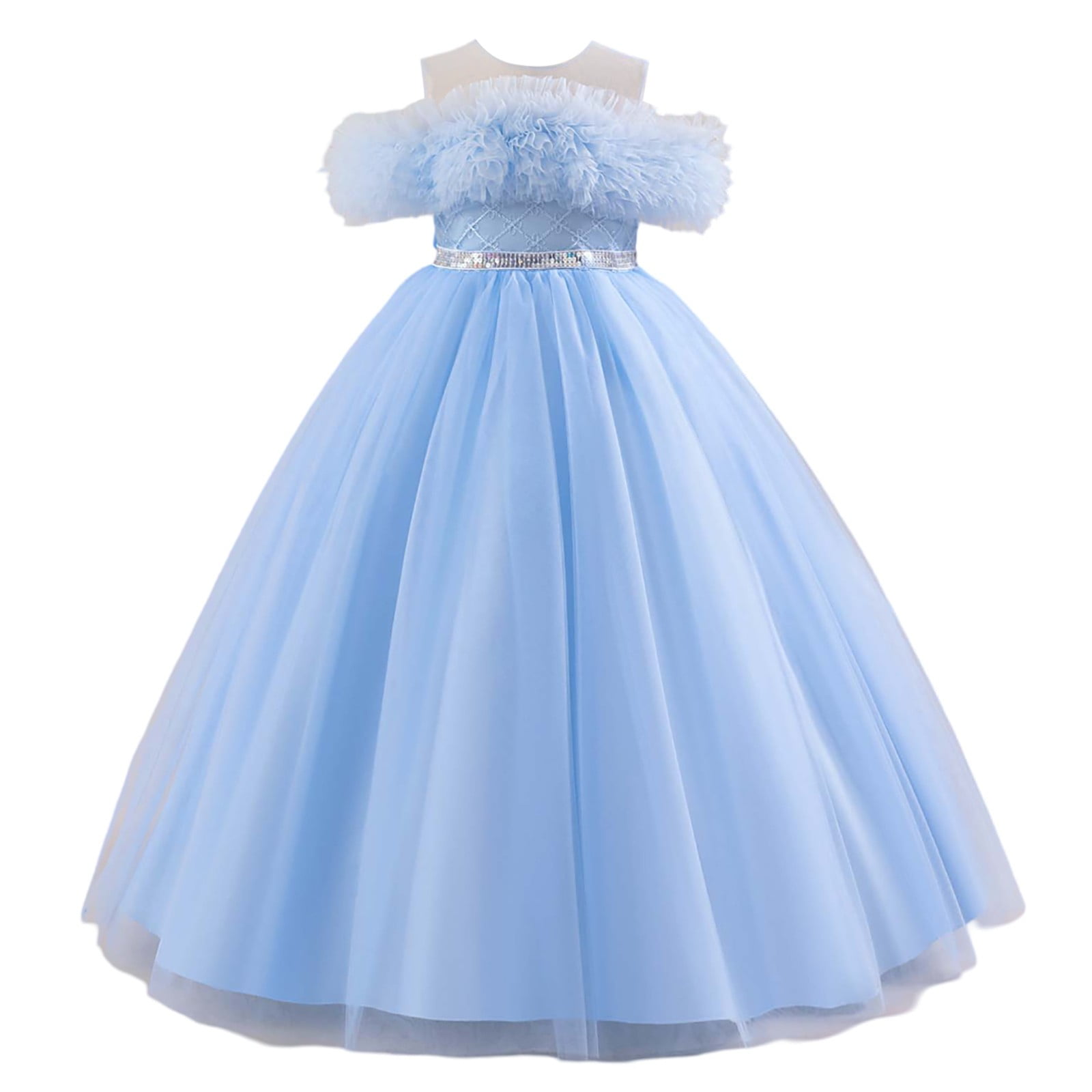 YUELONGHU Girls Fashion Dresses Toddler Girl Dresses 4T Girls' Evening ...
