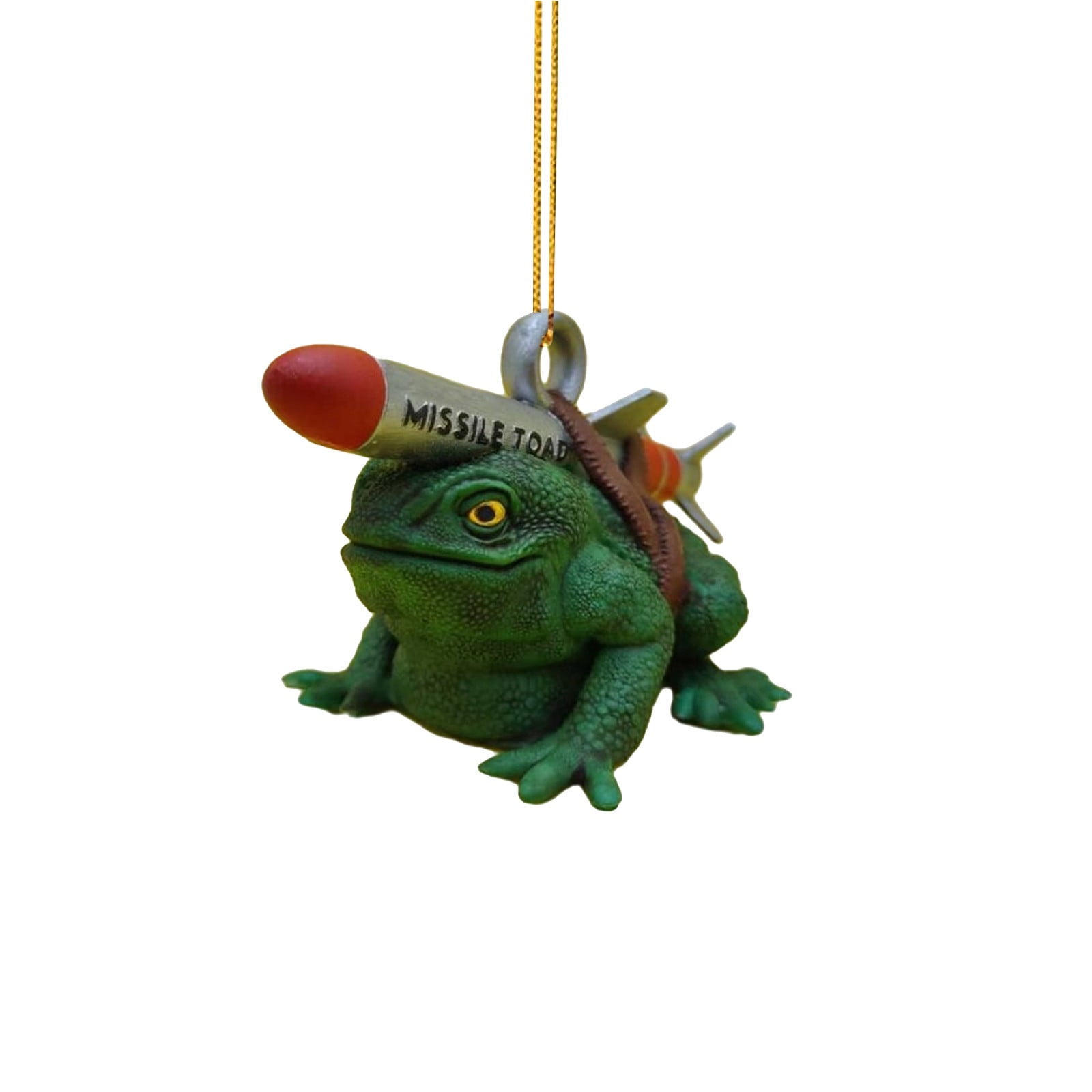 YUEMING Christmas Missile Toad Holiday Ornament, New Missile Rocket ...