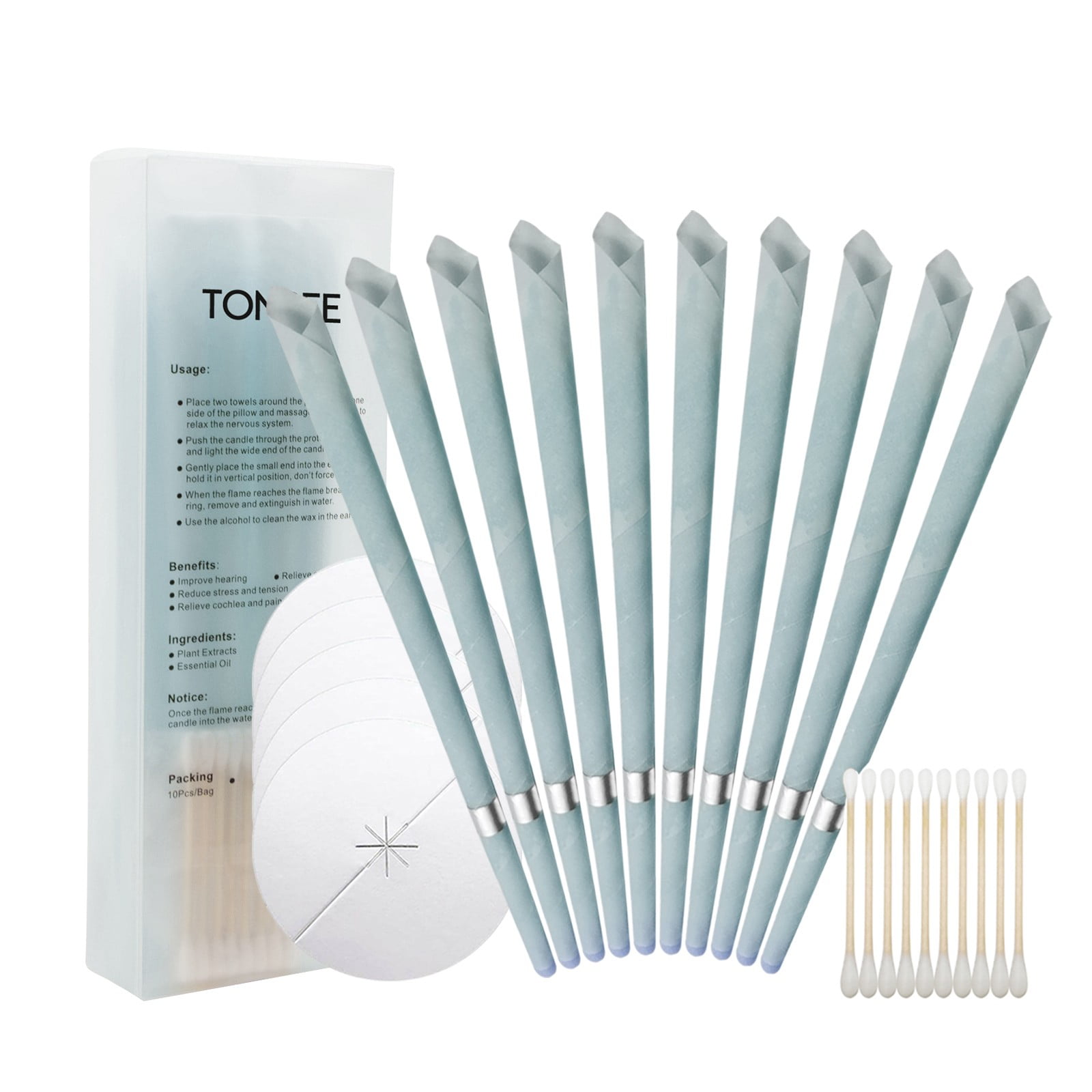 YUEMING Comprehensive Ear Cleaning Solution: 10 Pcs Earwax Remover Kit ...