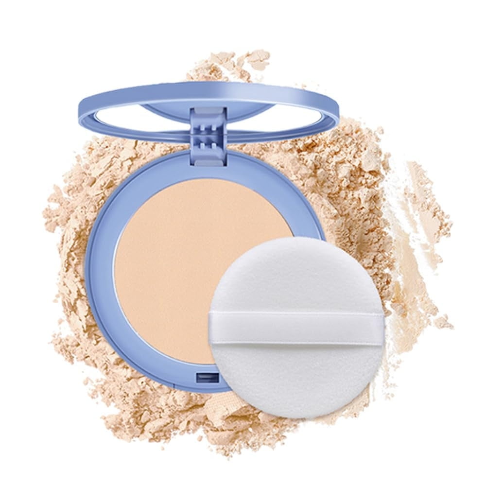 YUEQING Matte Perfection Compact Powder, Oil Control Face Pressed ...