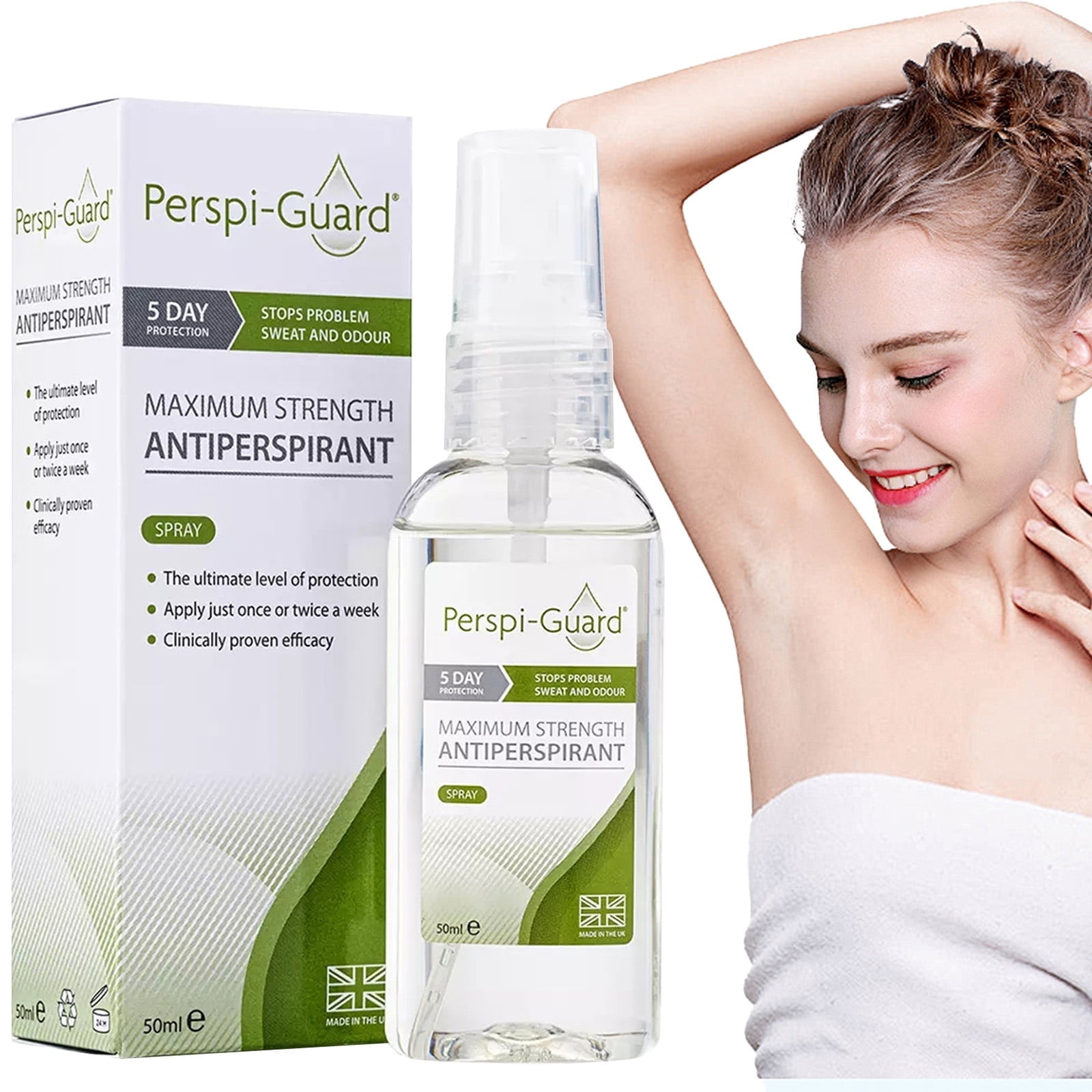 YUEQING Maximum Strength Antiperspirant Spray for Excessive Sweating ...