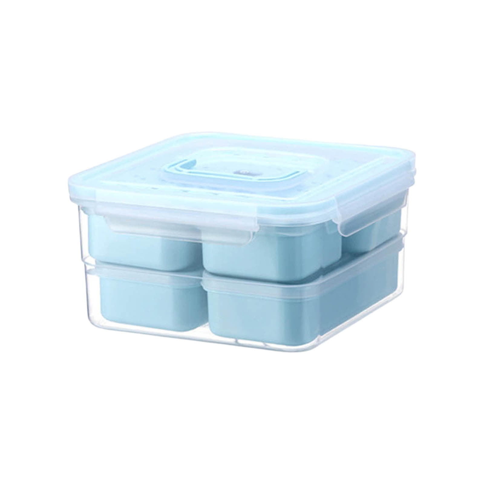 YUEQUN,6 Compartments Bento Box Multiple Compartments Adults Storage ...