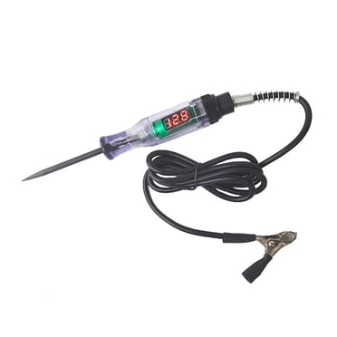 Automotive Digital Circuit Tester Voltmeter Probe Tool 6V 12V 24V Auto ...