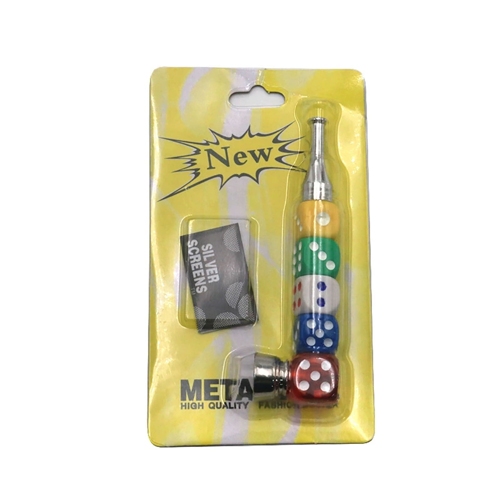 YUEVE Detachable Metal Pipe with Filter Screen, Compact and Portable ...