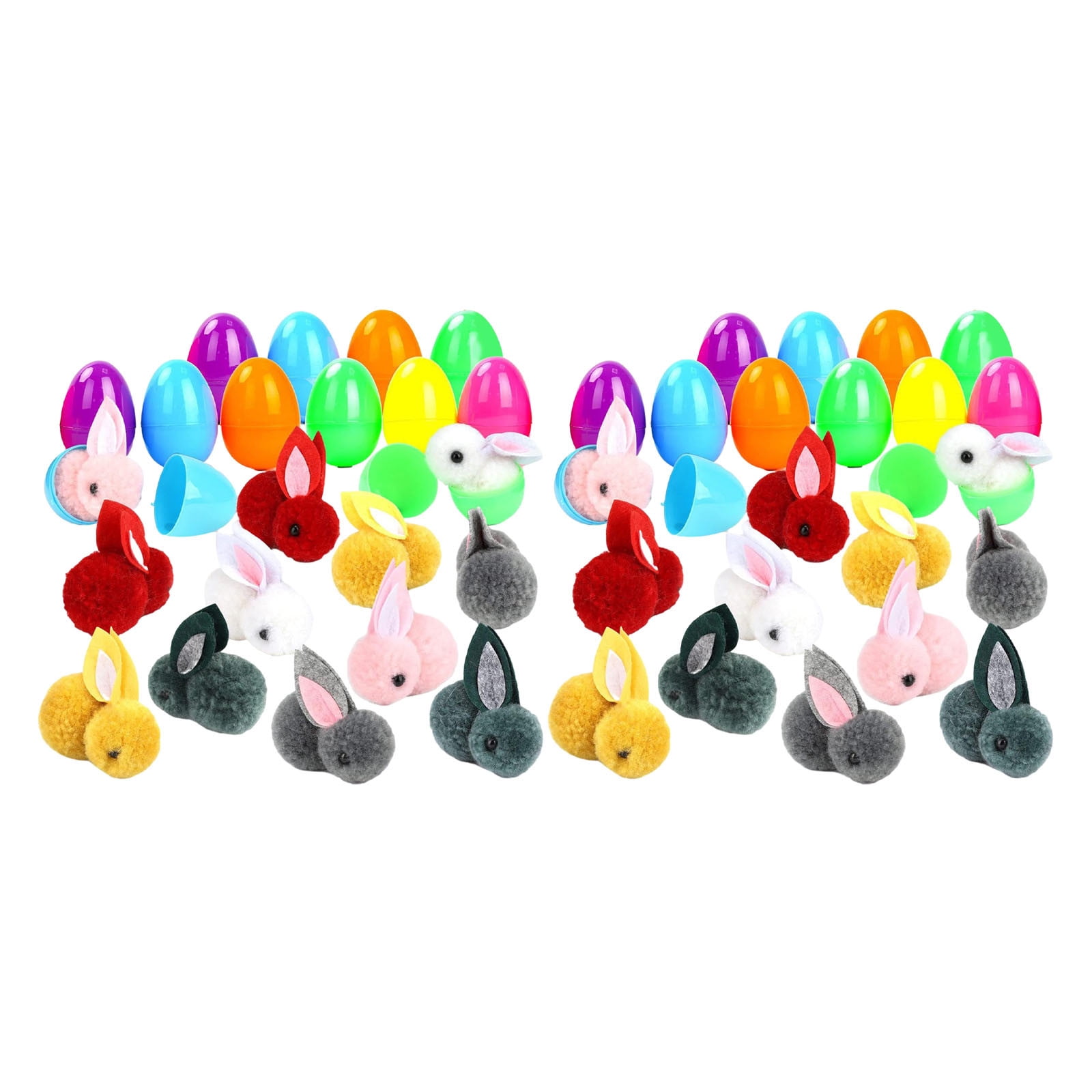 YUEVE Easter Eggs Fillers Prefilled Easter Eggs With Toys Easter ...